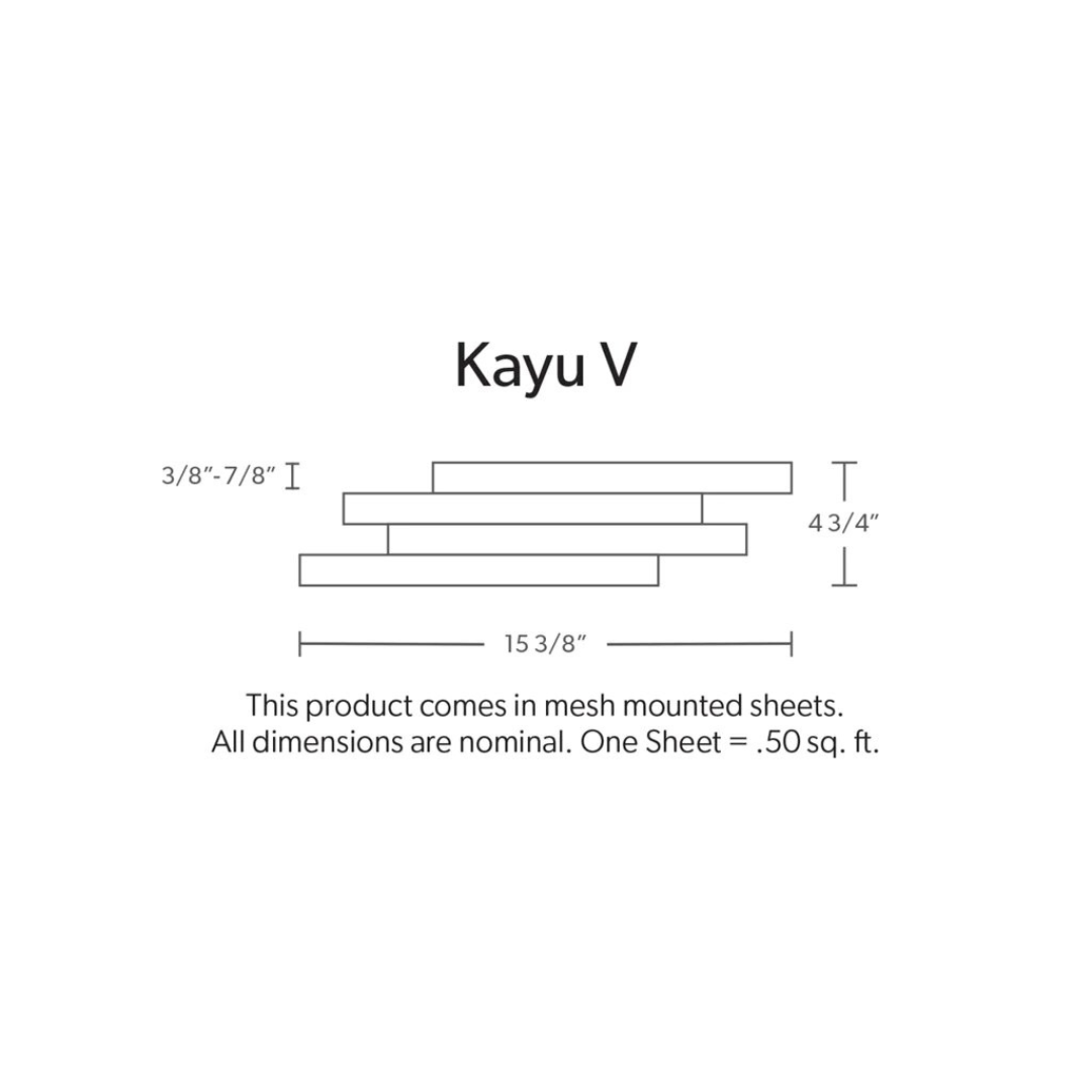 KAYU V-WOOD NATURAL/PAINTED MIX, INDO-WOOD - Hawaii Stone