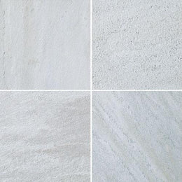 LILLY WHITE Split-Face Pool Coping - Hawaii Stone